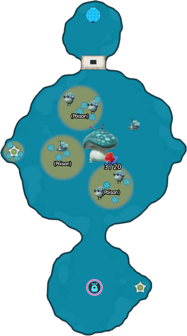 File:P4 Map Cavern for a King 1.png - Pikipedia, the Pikmin wiki