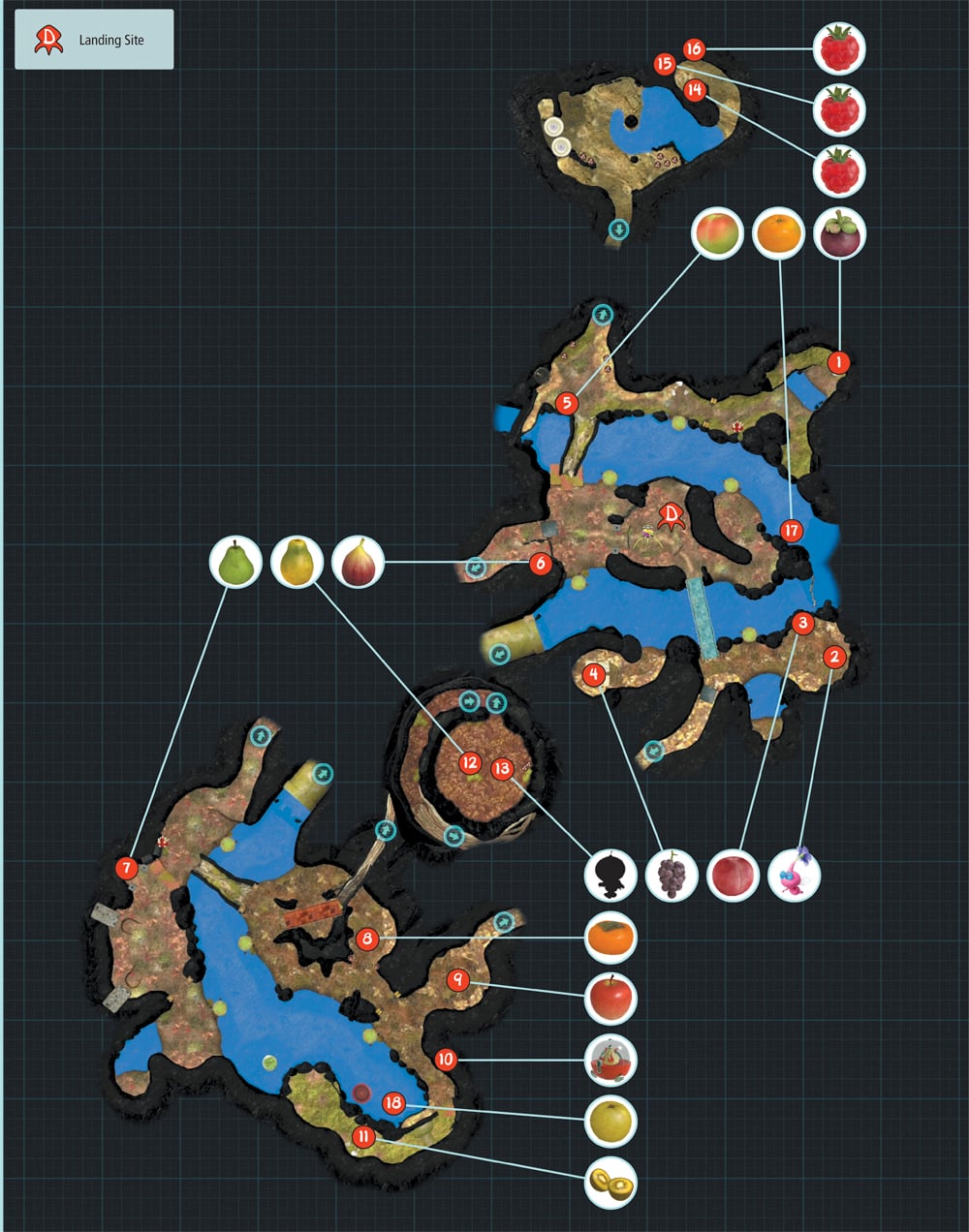 File:Twilight River Prima map.jpg - Pikipedia, the Pikmin wiki