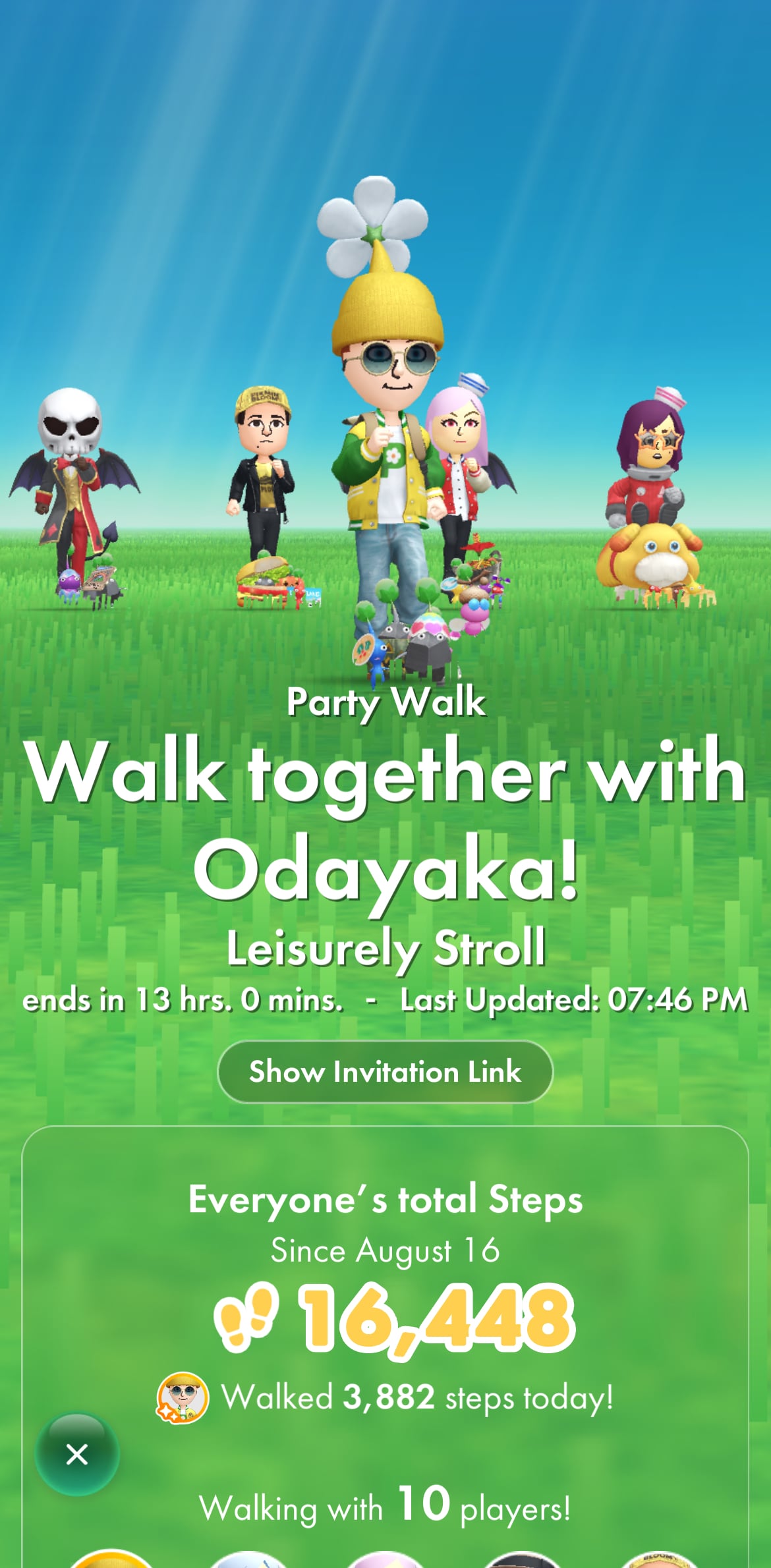 Party Walk - Pikipedia, the Pikmin wiki