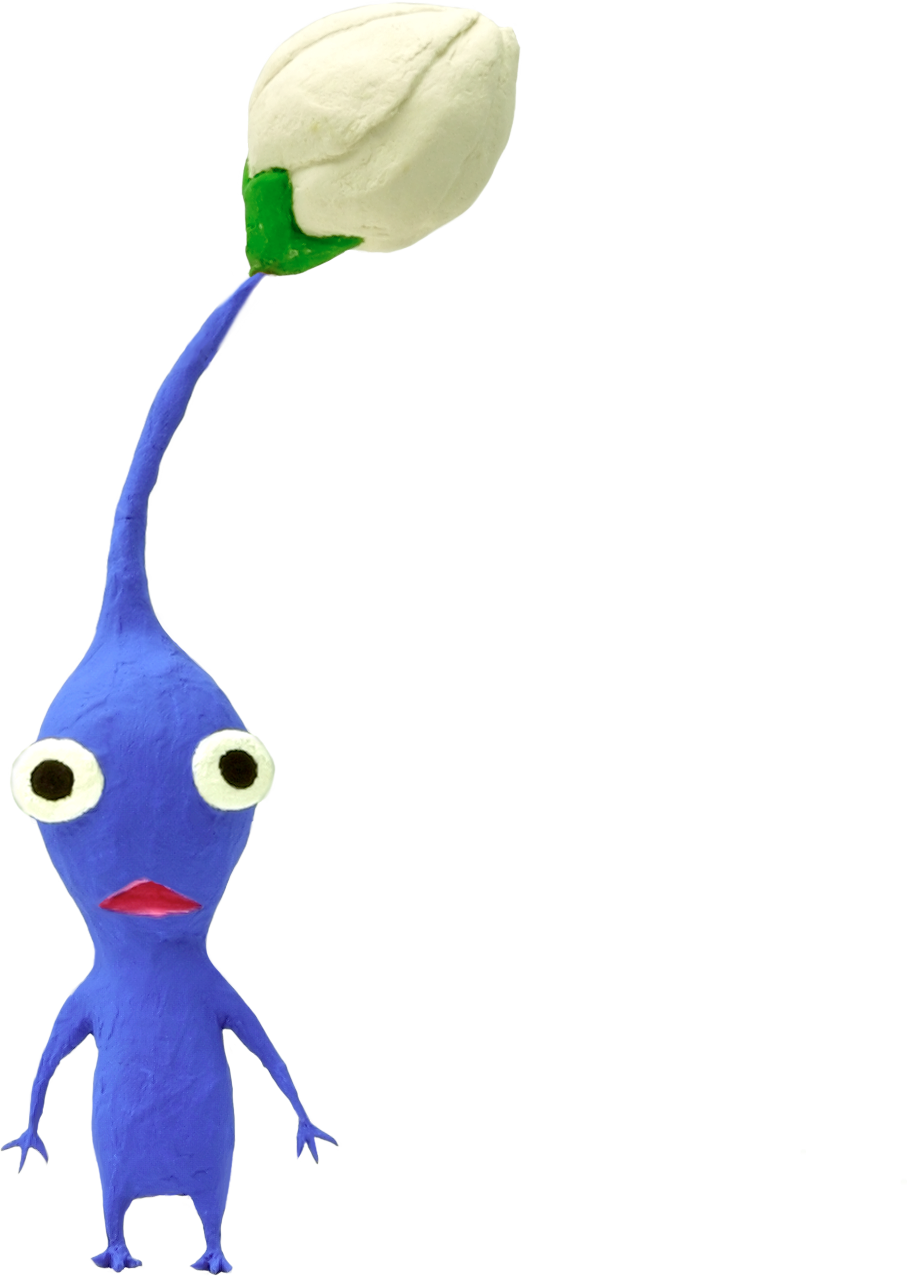 File:Blue Pikmin stage two P2 art.png - Pikipedia, the Pikmin wiki