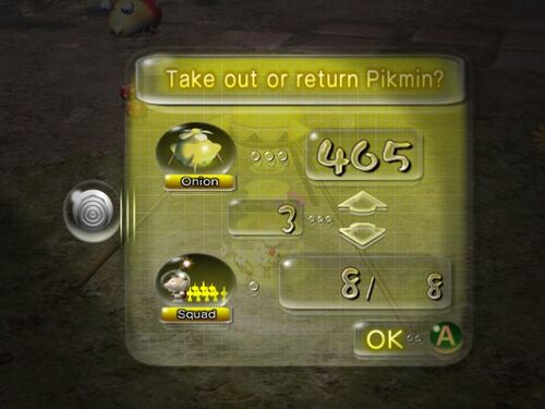 Onion menu - Pikipedia, the Pikmin wiki