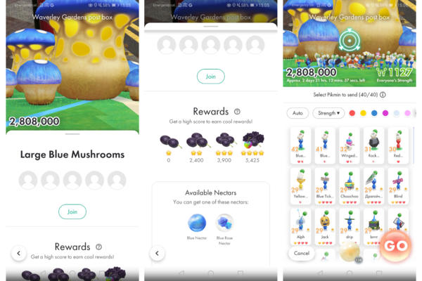 Pikmin Bloom interface - Pikipedia, the Pikmin wiki