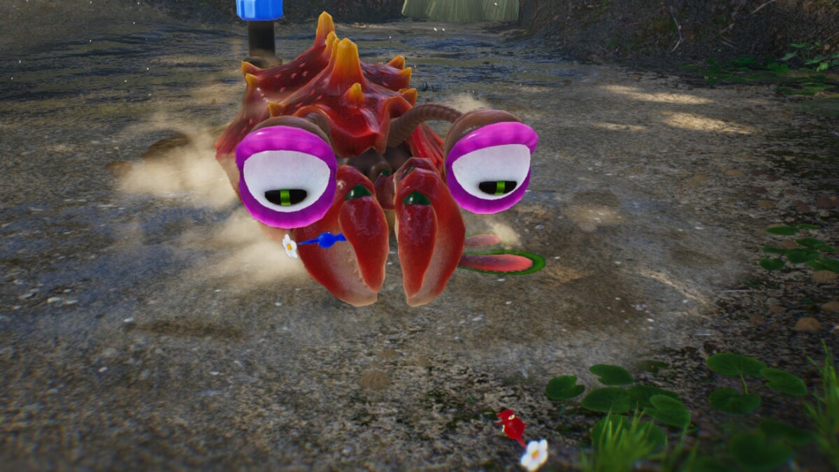 File:Bug Eyed Crawmad P4 Attack.jpg - Pikipedia, the Pikmin wiki