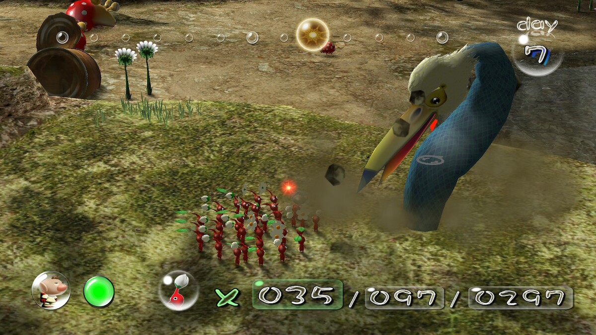 File:P1 Burrowing Snagret emerged.jpg - Pikipedia, the Pikmin wiki