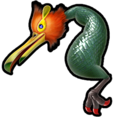 Pileated Snagret - Pikipedia, the Pikmin wiki