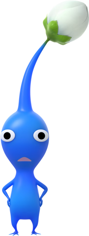 Blue Pikmin - Pikipedia, the Pikmin wiki