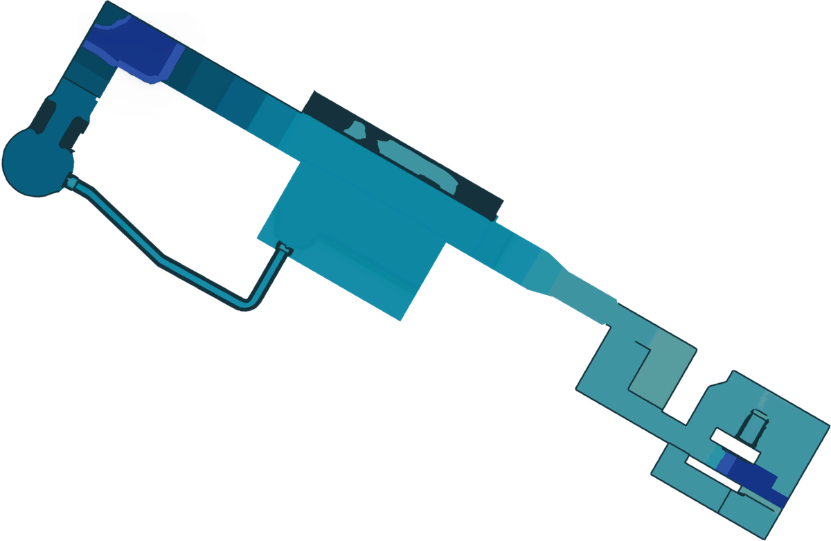 File:Engulfed Castle Sublevel 2 map.png - Pikipedia, the Pikmin wiki