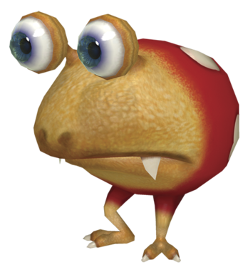 Dwarf Red Bulborb - Pikipedia, the Pikmin wiki