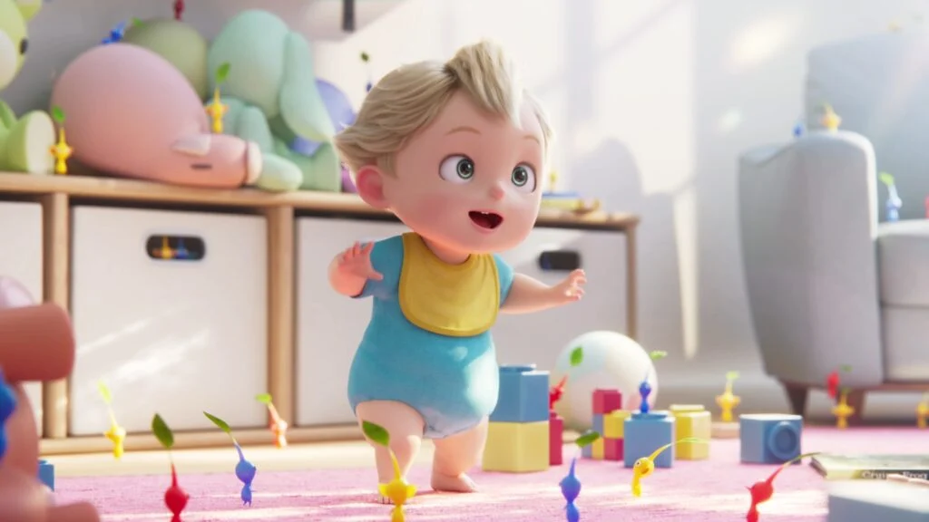 File:CTY Baby With Pikmin Horde.webp - Pikipedia, the Pikmin wiki