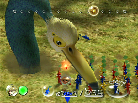 Burrowing Snagret - Pikipedia, the Pikmin wiki