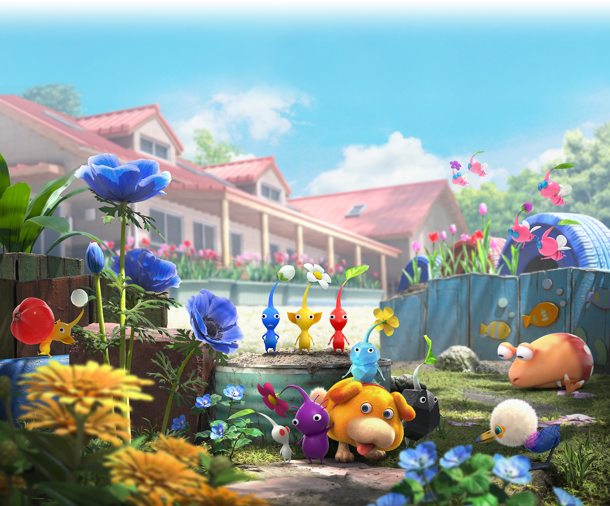 File:Pikmin 4 Key Art No Logo.png - Pikipedia, the Pikmin wiki