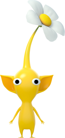 Yellow Pikmin - Pikipedia, the Pikmin wiki