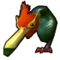 Pileated Snagret - Pikipedia, the Pikmin wiki