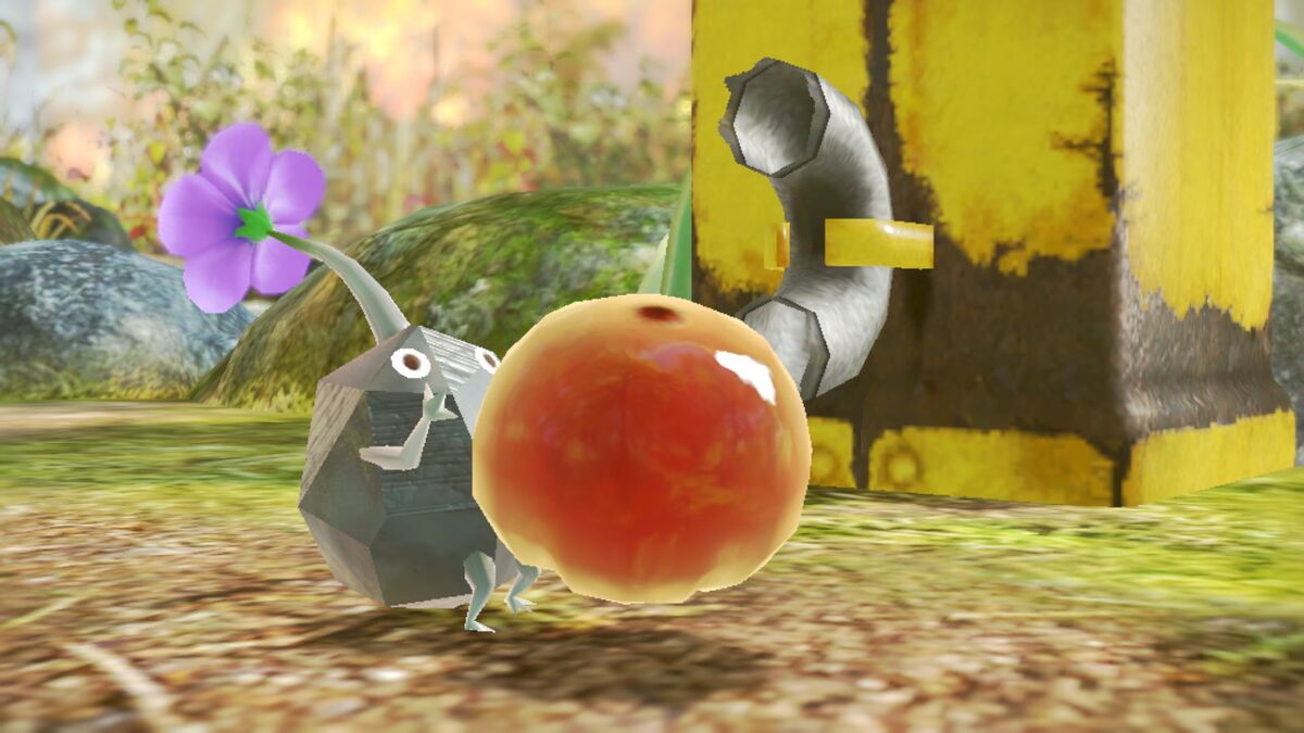 File:P3D Carrying a Spicy Berry.jpg - Pikipedia, the Pikmin wiki