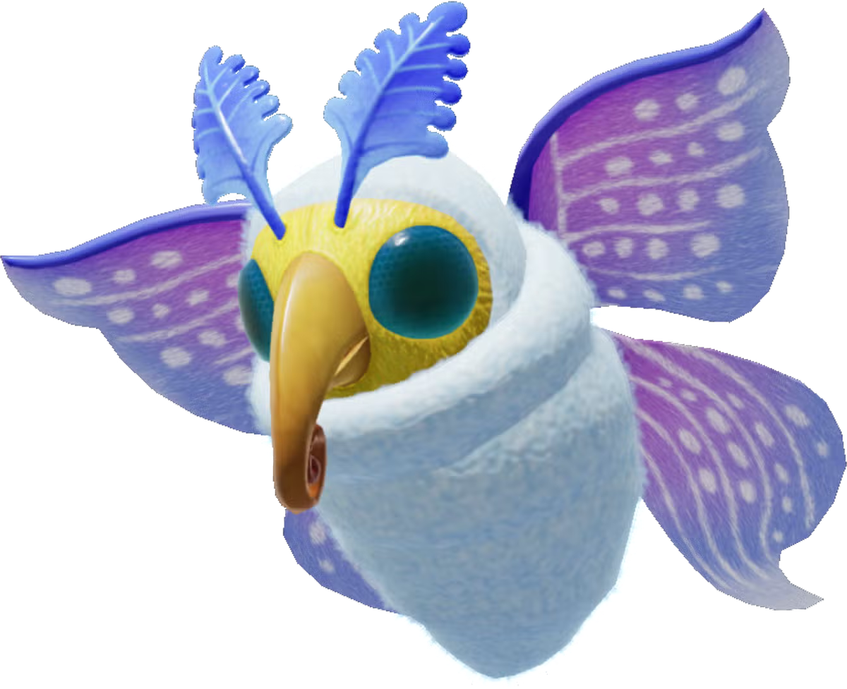 Snowfake Fluttertail - Pikipedia, the Pikmin wiki