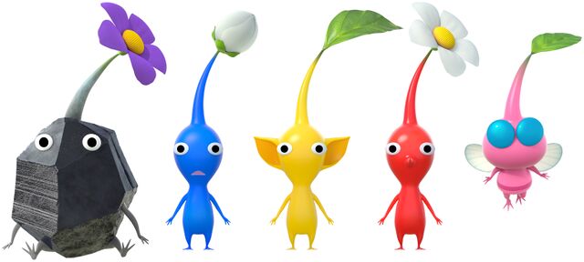 File:Hey! Pikmin front profiles.jpg - Pikipedia, the Pikmin wiki
