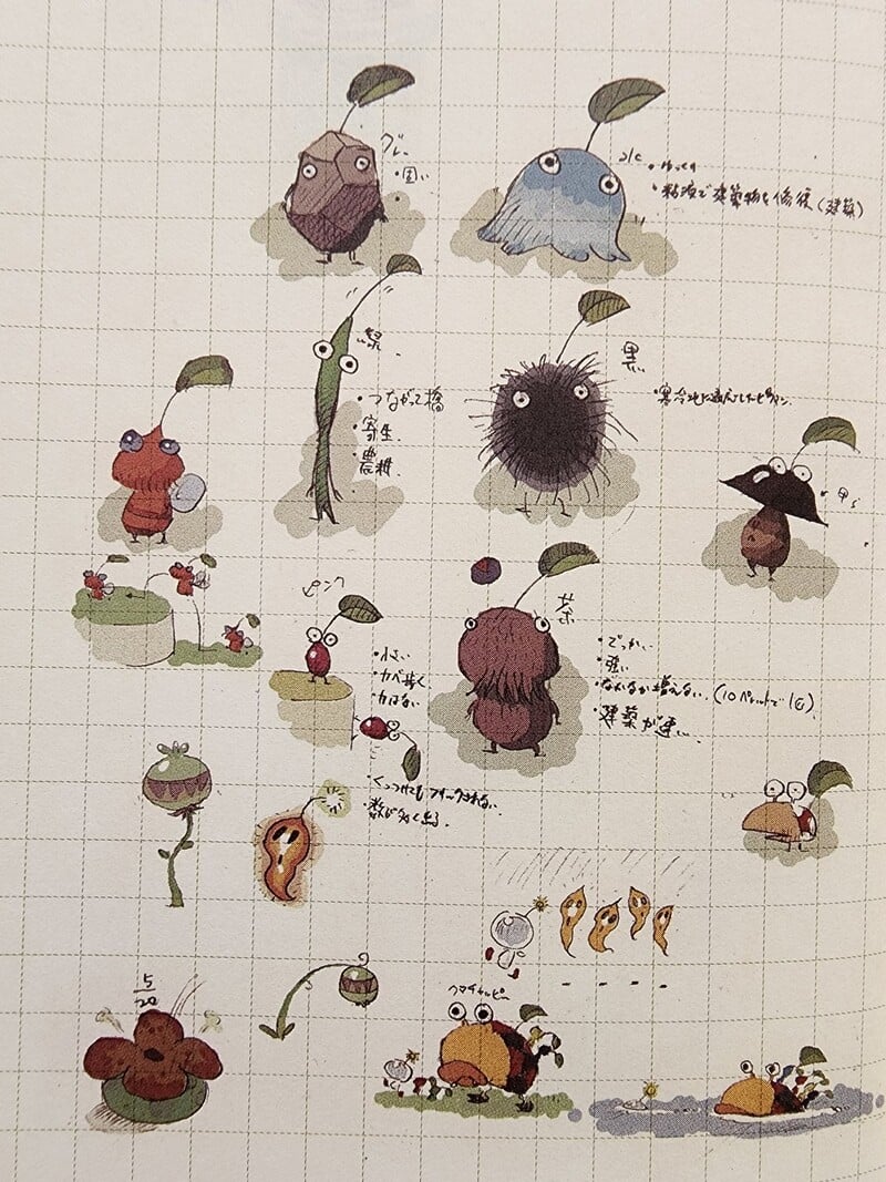 Noticed something that's now interesting when looking back at some Pikmin 3 concept art : r/Pikmin