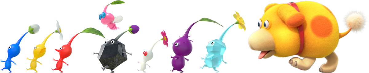 File:Pikmin and Oatchi.png - Pikipedia, the Pikmin wiki