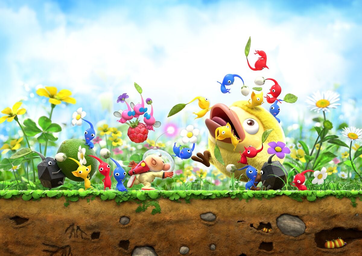 File:Hey! Pikmin cover artwork.jpg - Pikipedia, the Pikmin wiki