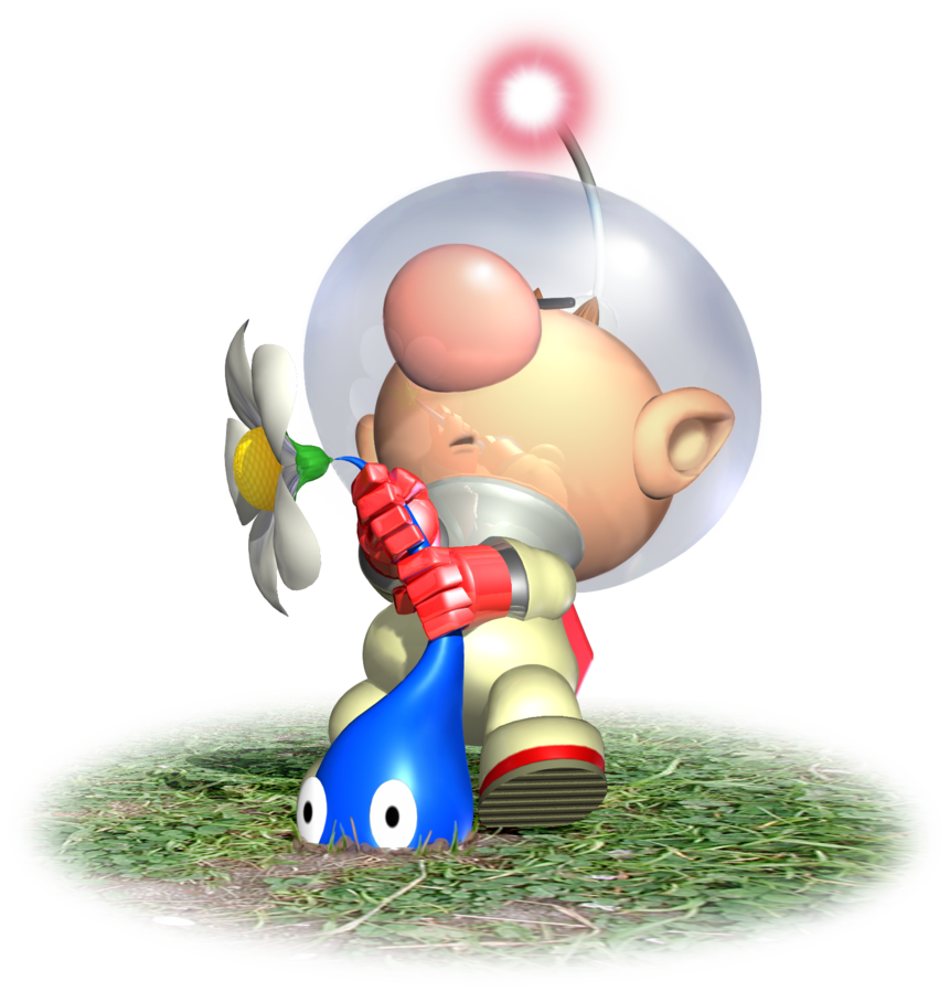 File:Olimar pulls Blue Pikmin P1 art.png - Pikipedia, the Pikmin wiki